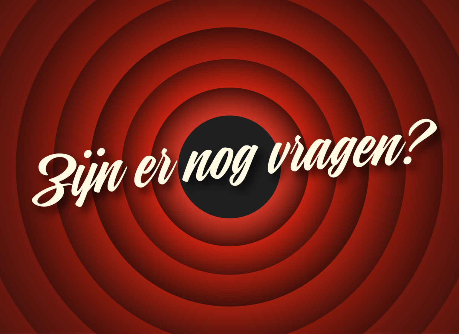 Vraag niet ‘Zijn er nog vragen?’ aan het einde van je presentatie